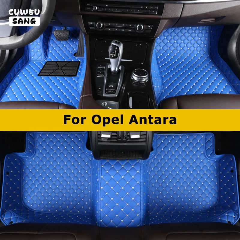 CUWEUSANG Custom Car Floor Mats For Opel Antara Auto Carpets Foot Coche ...