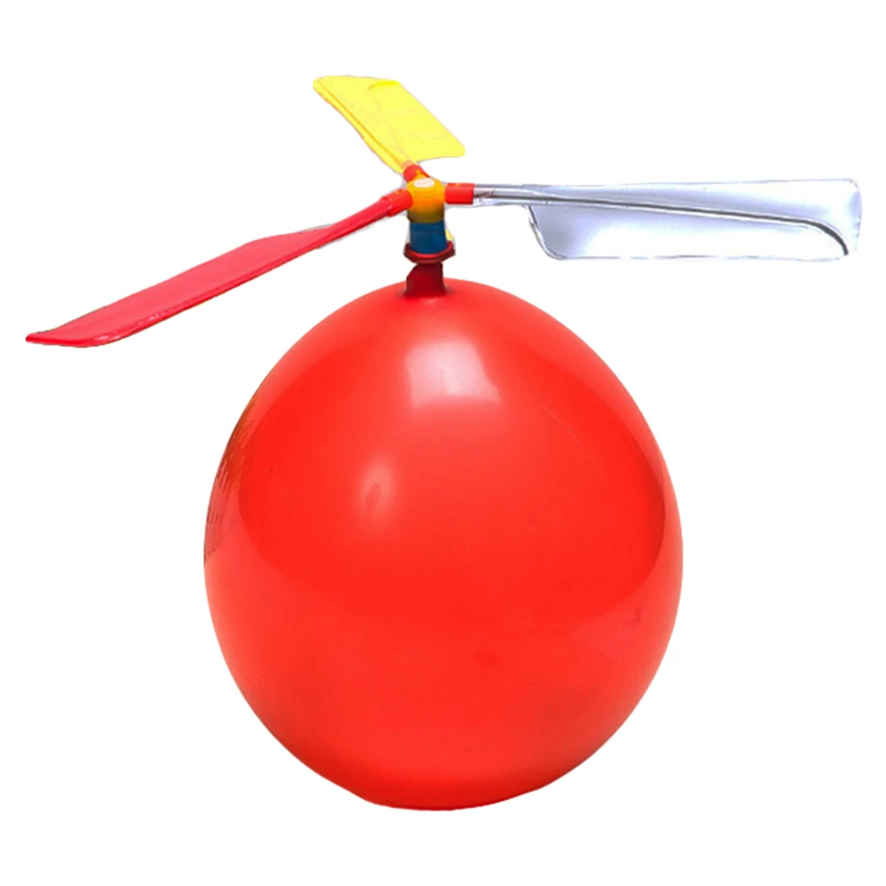 DIY Handmade Balloon Helicopter Toy Model Educational Toys Science ...