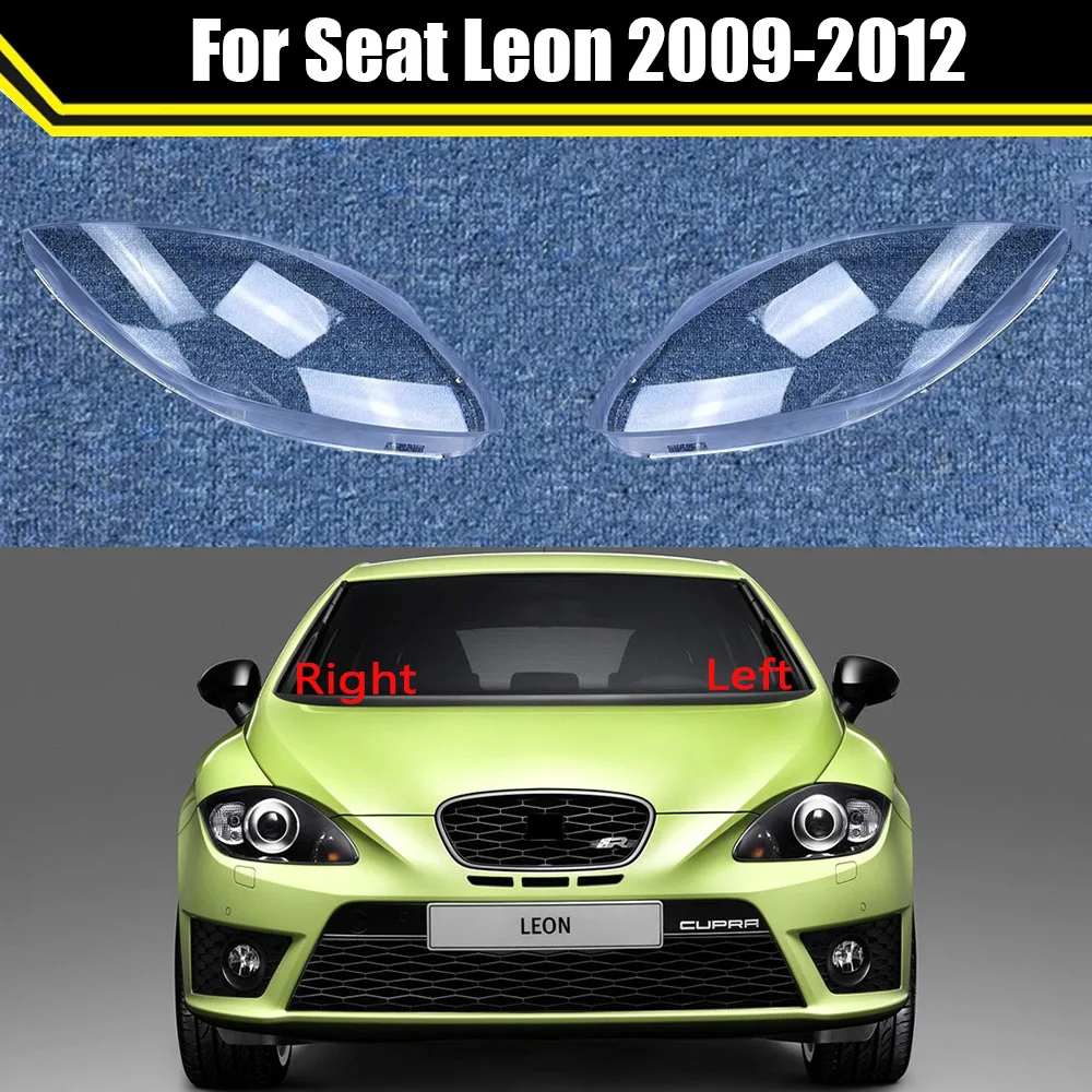 Auto-Headlamp-Case-For-Seat-Leon-2009-2012-Car-Front-Headlight-Cover ...