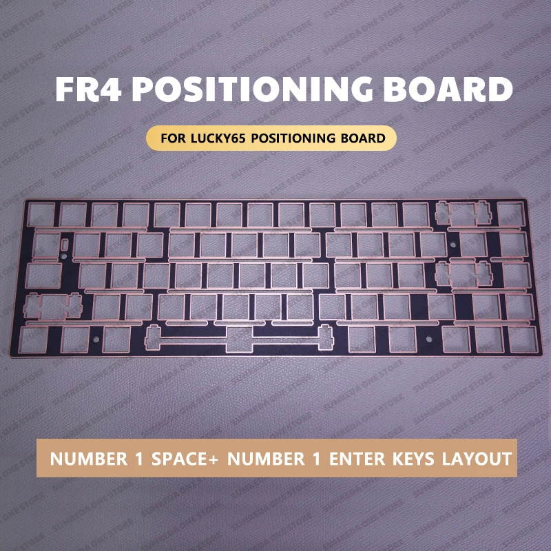 WEIKAV-Lucky65-Keyboard-PC-FR4-Slotted-Positioning-Plate-Gaming ...