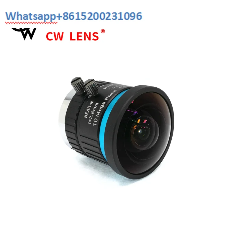 4K wide-angle lens 2.8mm high-definition 10 million CS interface 1/1.8 ...