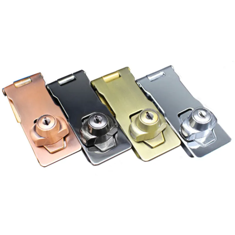 Free Punch Buckle Lock Zinc Alloy Drawer Household Wardrobe Cabinet ...
