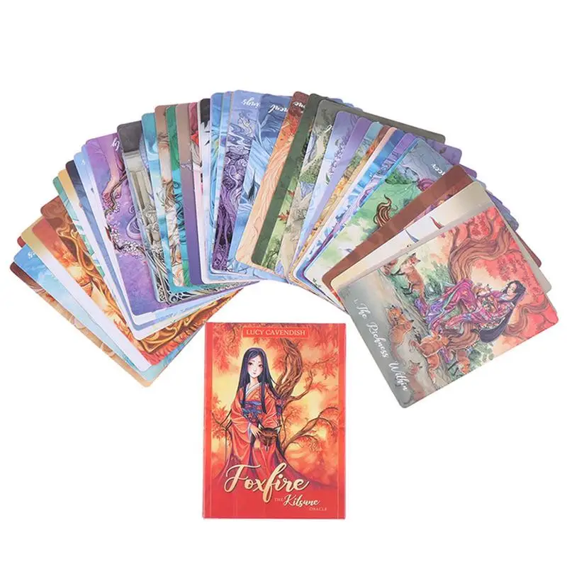 Foxfire-Oracle-Cards-English-Version-Tarot-Cards-For-Beginners ...