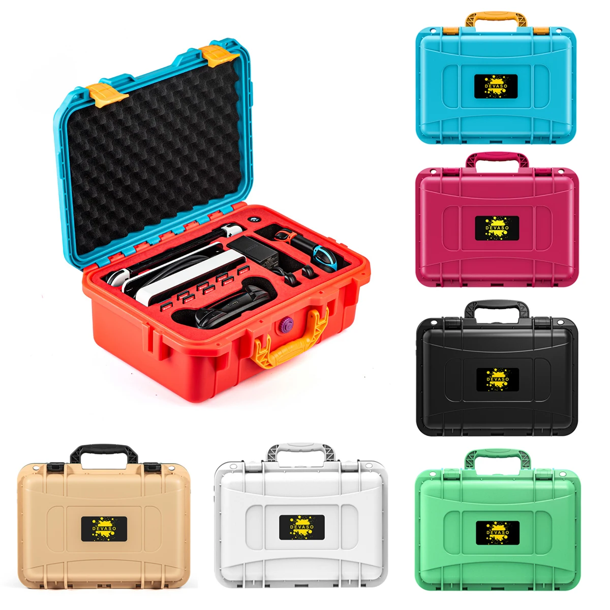 DEVASO-Carrying-Case-for-Nintendo-Switch-NS-OLED-Games-Console-Storage ...