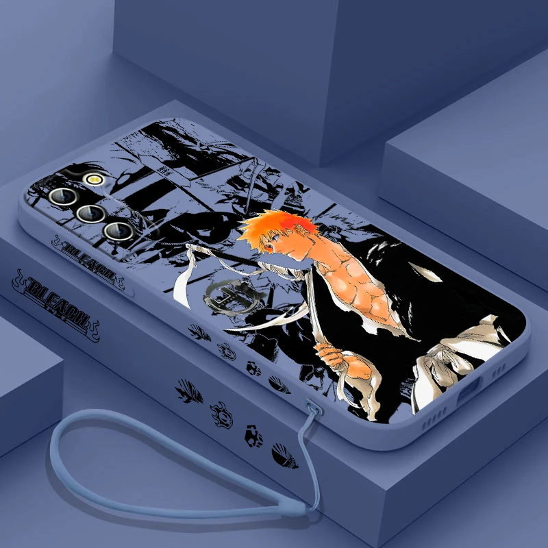 BLEACH-Ichigo-Anime-Phone-Case-For-Samsung-Galaxy-S24-S23-S22-S21-S20 ...