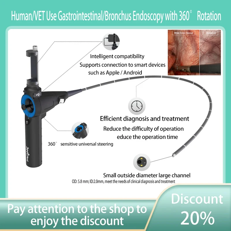 laryngoscope-gastrointestinal-bronchus-endoscopy-with-360-rotation ...