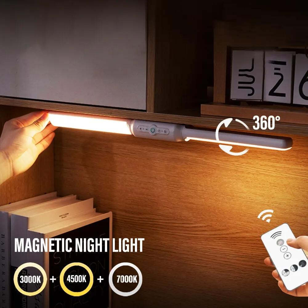 LED-Reading-Light-USB-Charging-with-Remote-Control-3-Color-Temperature ...