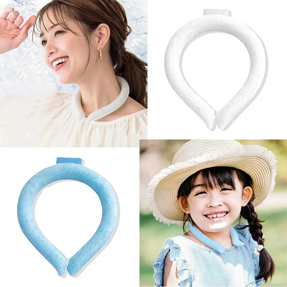 Running-Freeze-Outdoor-Summer-Cooling-Neck-Wraps-Ring-Ice-Cushion-Cool ...