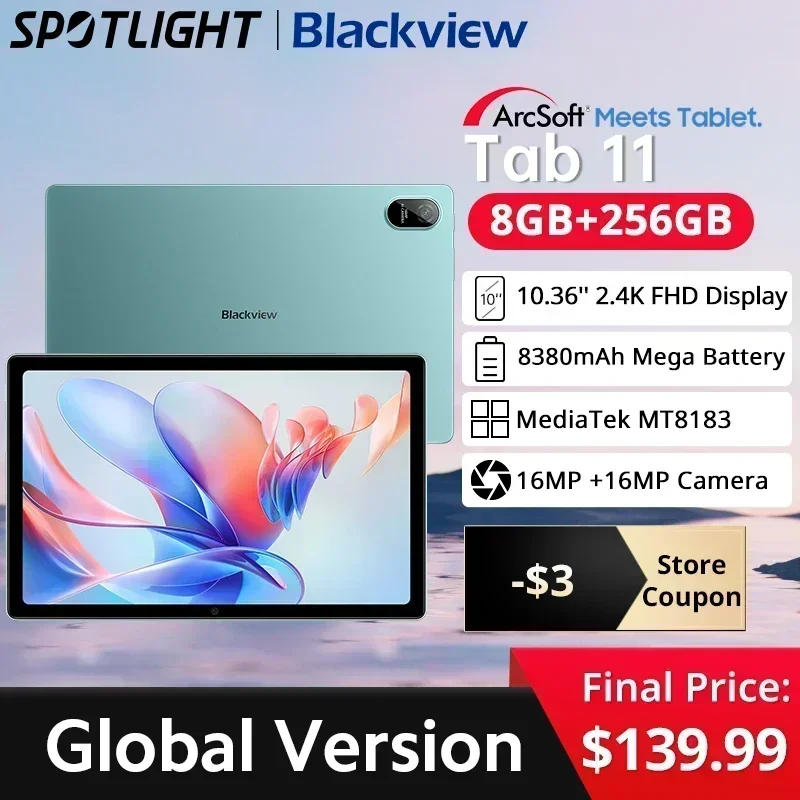 Blackview-Tablet-Tab-11-con-WiFi-8GB-256GB-pantalla-FHD-de-10-36 ...