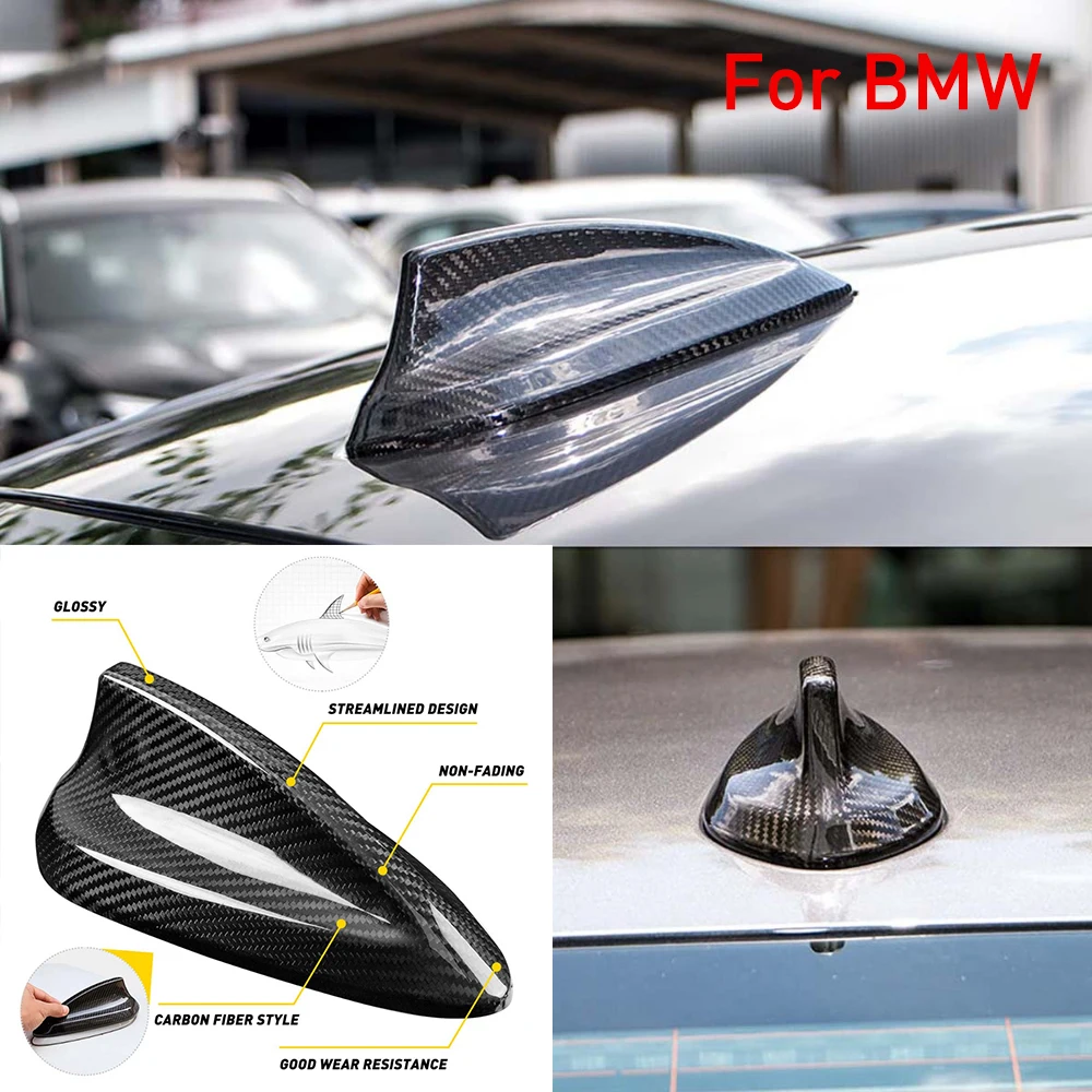 Car-Antennas-Cover-Shark-Carbon-Fiber-Fin-For-BMW-F22-F30-GT-F32-F87 ...