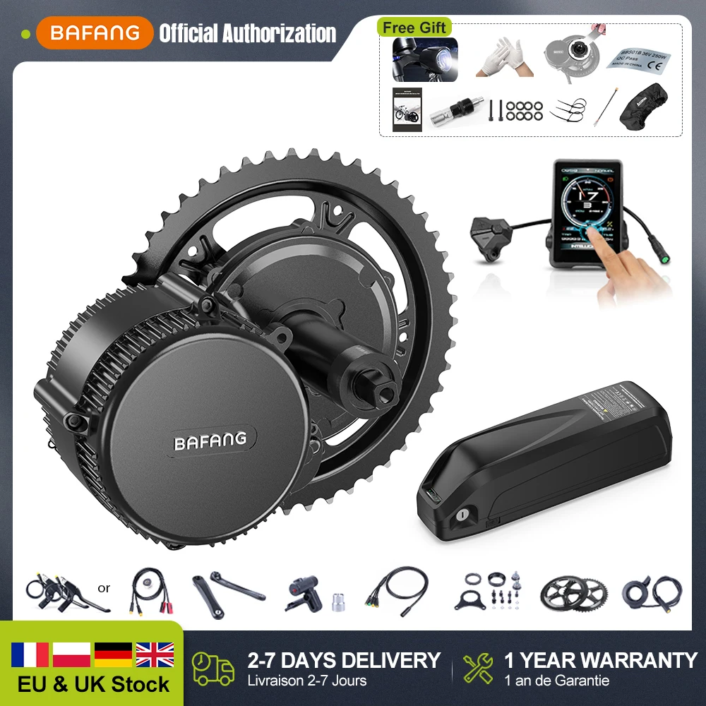 Bafang-500W-Electric-Motor-E-Bike-Conversion-Kit-BBS02B-BBS02-36V-Mid ...