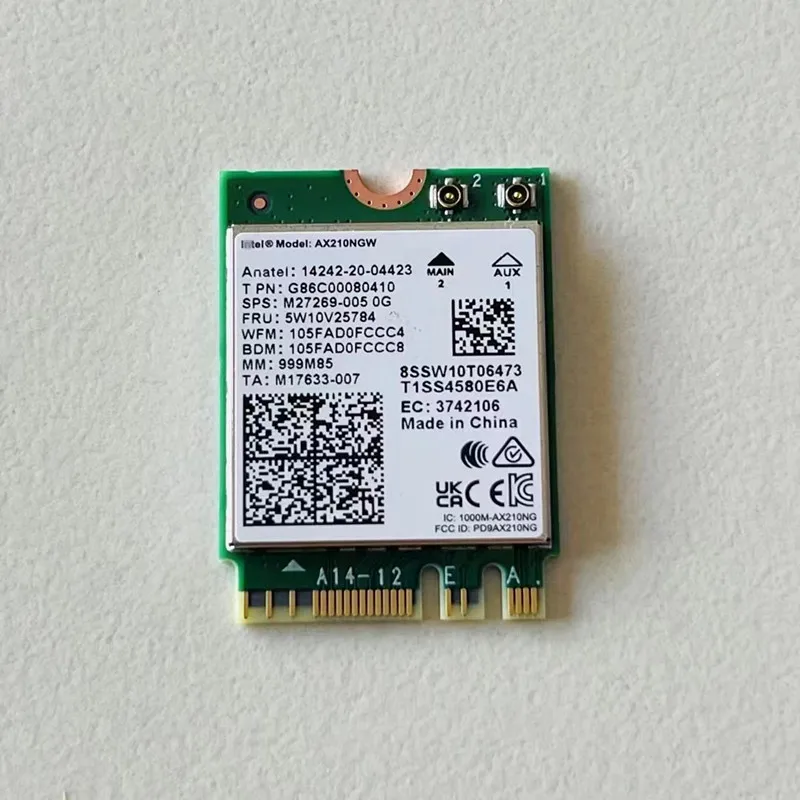 NEW-Dual-Band-for-Intel-AX210-Wireless-AX210NGW-2-4Gbps-802-11AX ...