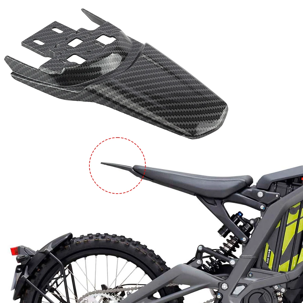 Rear Fender Imitation Carbon Fiber For Sur Ron Fender Dirt Bike Back ...
