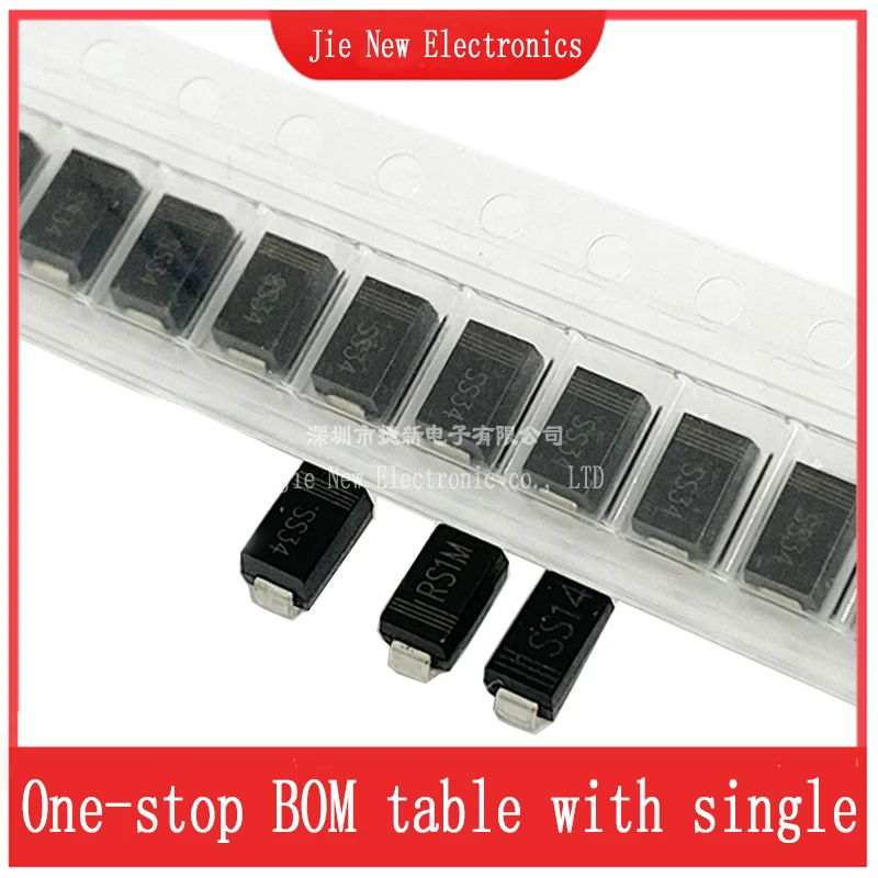 100PCS M1 M4 M7 SS14 SS24 SS34 SS54 SS16 SS26 SS36 SS56 SS110 SS210 SS310 RS1M RS2M ES1D ES1J ...