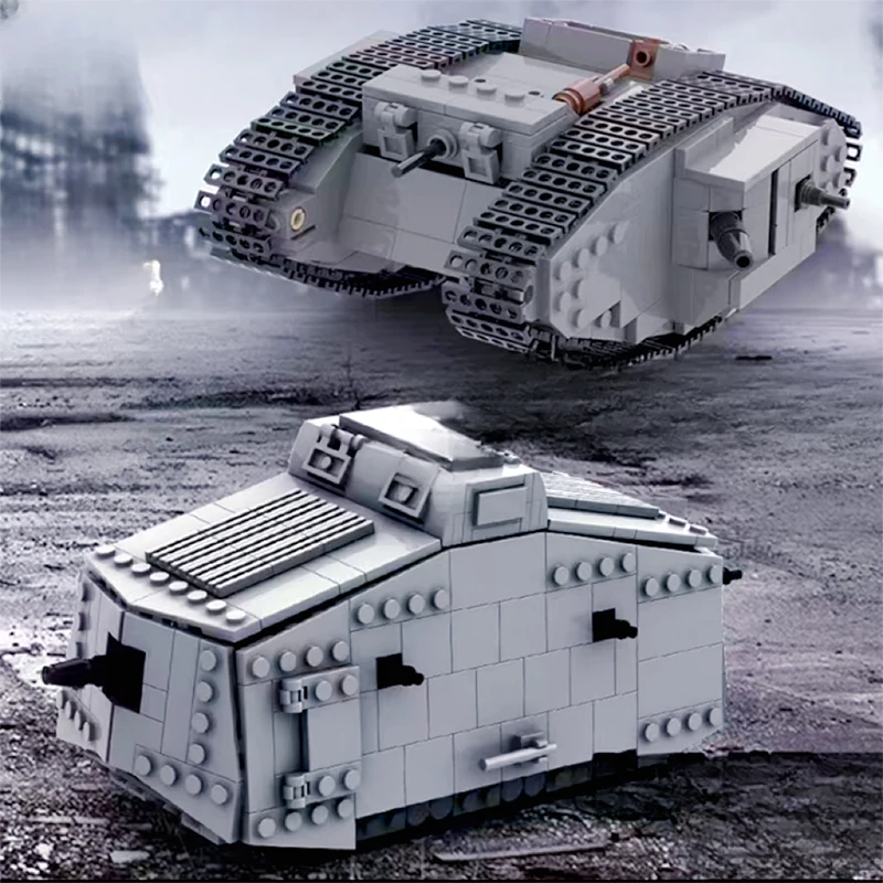 Sava-almanya-askeri-A7V-sava-tank-yap-ta-lar-Set-WW2-MK-IV-sava-tanklar ...