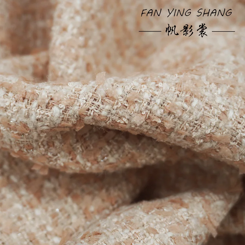 Warm Color Soft Wool Tweed Fabric For Coat Diy - AliExpress 15