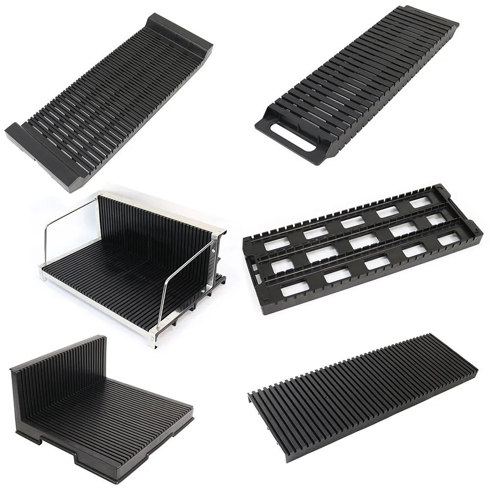 QXR-ESD-Pcb-Storage-Handling-Tray-Rack-Anti-static-Black-Magazine ...
