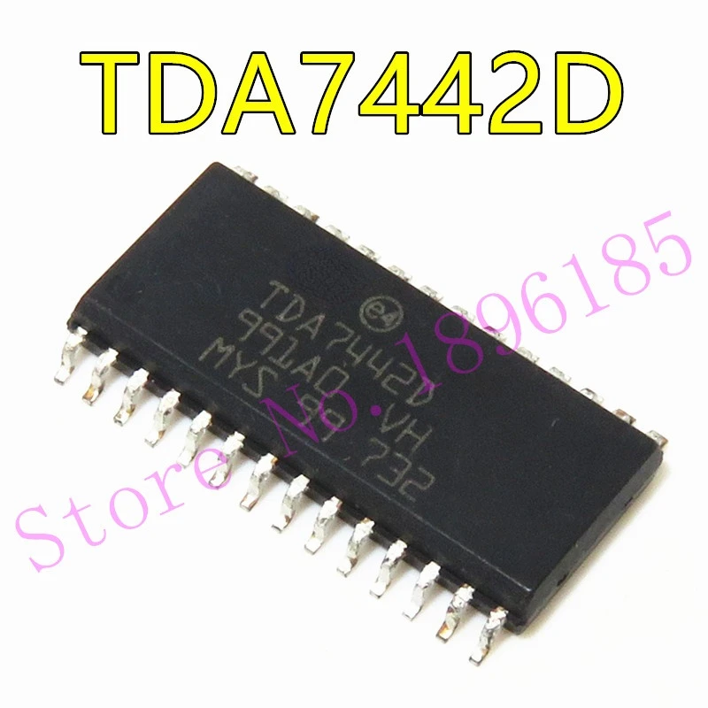 TDA7442D TDA7442 SOP28 사운드 프로세서, 오디오 앰프 칩, IC 집적 회로, 액세서리|반도체 집적회로| - AliExpress