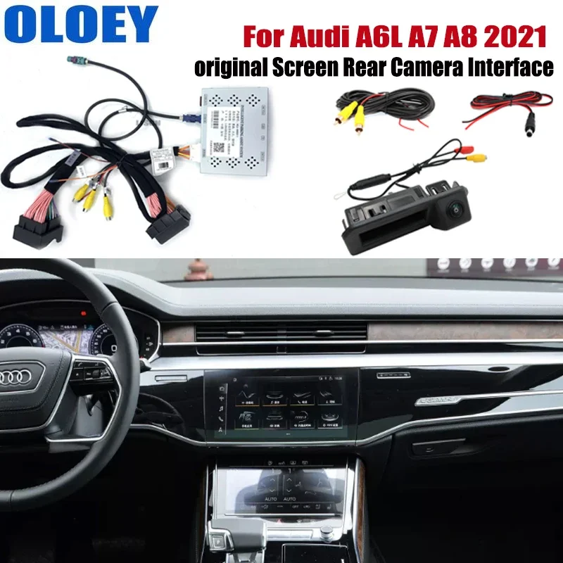 Reverse Camera Kit Special For Audi A6L A7 Q7 2021 Original Screen Plug ...