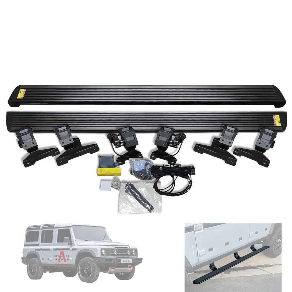 Power Retractable Side Steps Electric Running Board Automatic Footrest ...