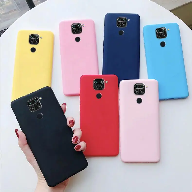 For-Xiaomi-Redmi-Note-9-4G-Bumper-Coque-Matte-Skin-Feel-Case-For-Redmi ...