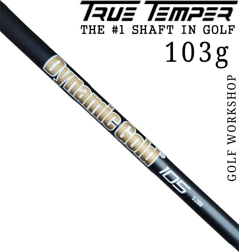 Dynamic Gold 105 S200 black color golf irons steel shaft clubs shaft ...