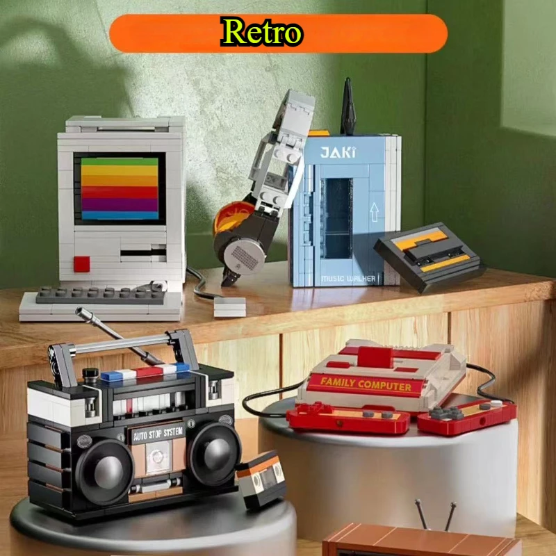 DIY Retro Electrical Appliances Furniture TV Computer Tape Walkman Game ...