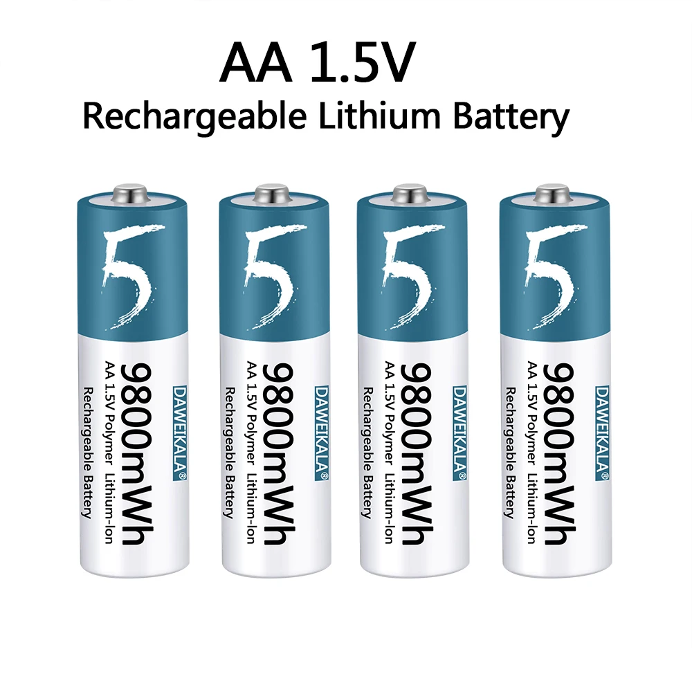 AA-Battery-1-5V-Li-ion-AA-Rechargeable-Battery-9800mWh-AA-Lithium-ion ...