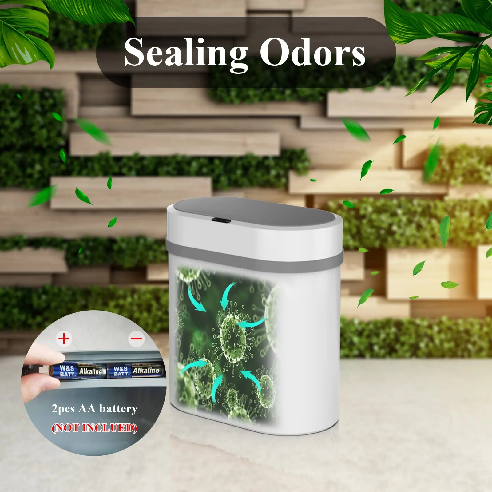 Touchless Trash Can – Nesting Nook Goods