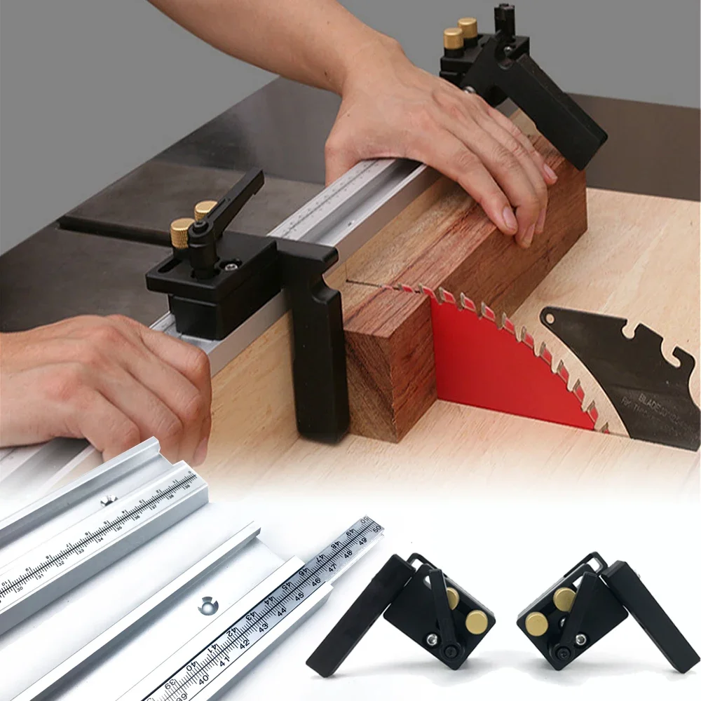 45-Chute-T-Track-with-Scale-Alloy-T-tracks-Slot-Miter-Track-300-500mm ...