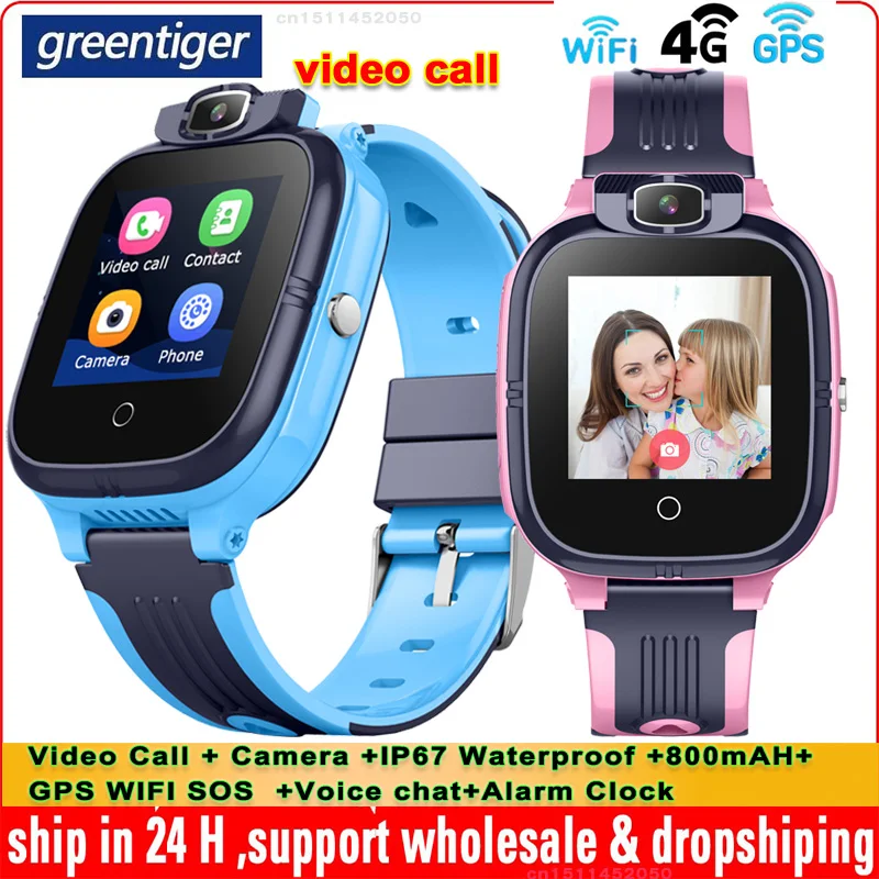 Original-K6-4G-Kids-Smart-Watch-Video-Call-GPS-WIFI-Location-SOS-Call ...