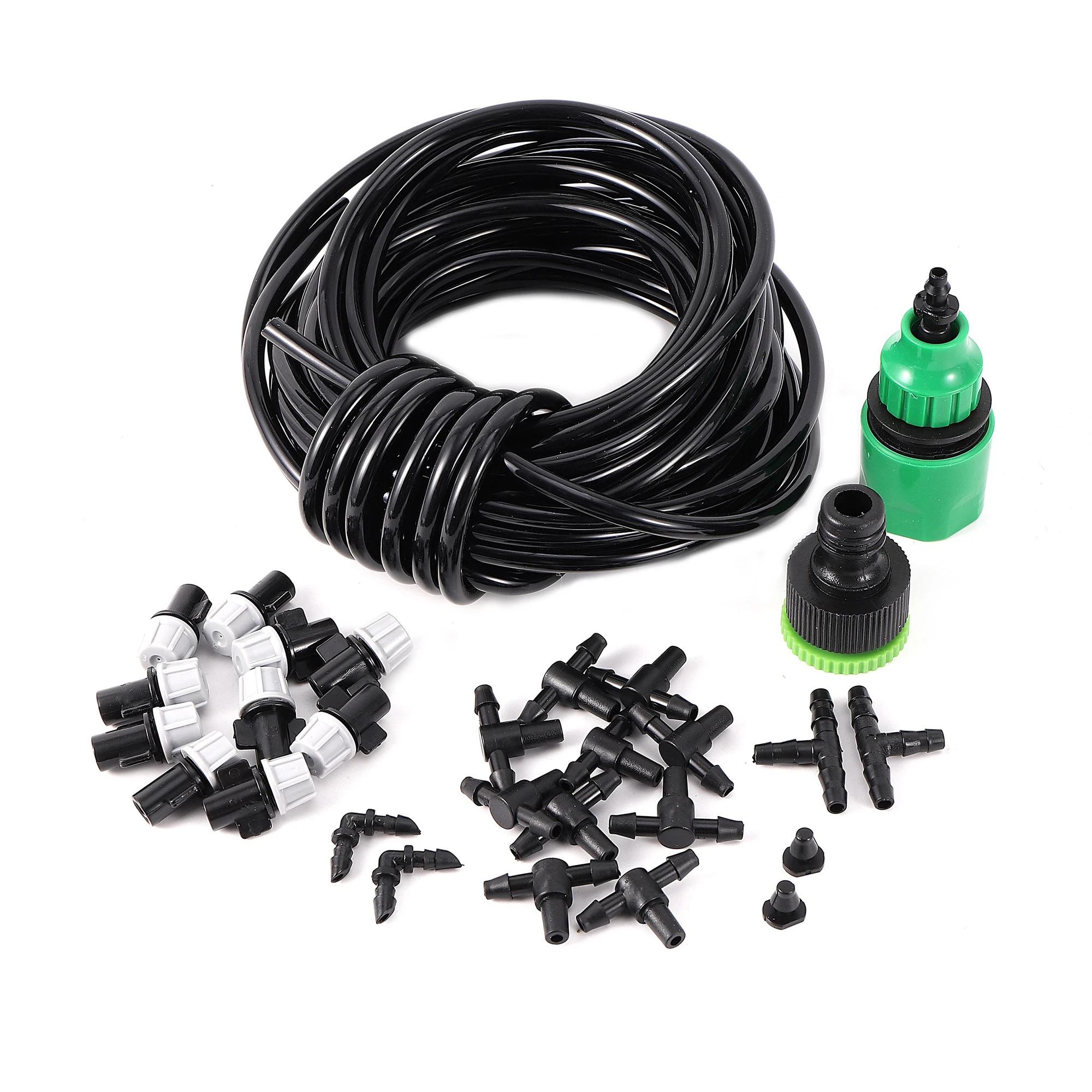 5m-10m-20m-Atomizing-Micro-spray-Kit-Misting-Irrigation-Cooling-Dust ...