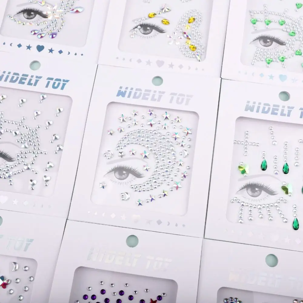 Glitter-Face-Diamond-Sticker-Eyeliner-Tattoo-DIY-Eye-Rhinestones ...