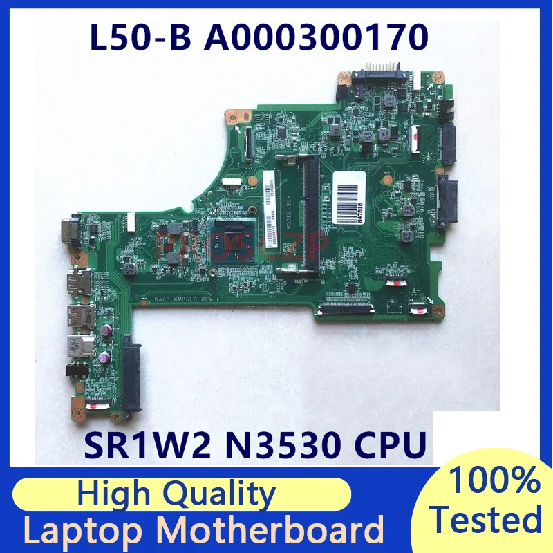 Mainboard-For-Toshiba-Satellite-L50-B-A000300170-DA0BLKMB6E0-With-SR1YW ...