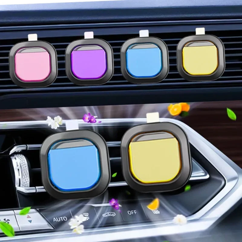 Car Fragrance Auto Air Outlet Aromatherapy Clip with Essential Oil Air ...
