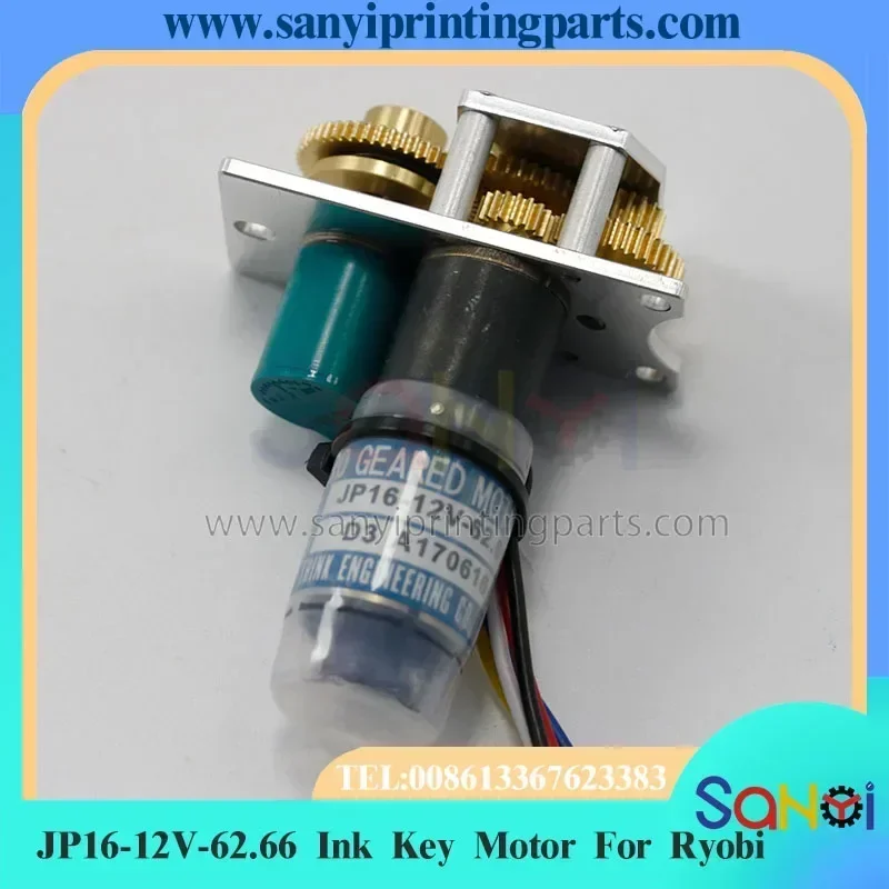 Best Quality Printing Machine Ryobi Ink Key Motor JP16-12V-62.66 For ...