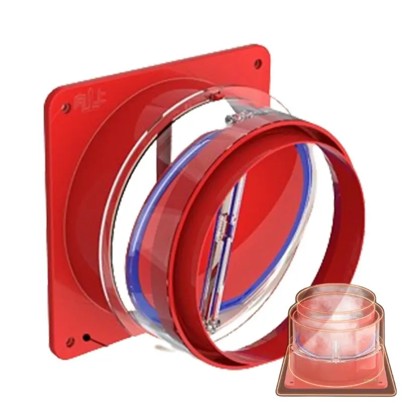 Exhaust Fan Check Valve Round Pipe Backdraft Damper Air Duct ...