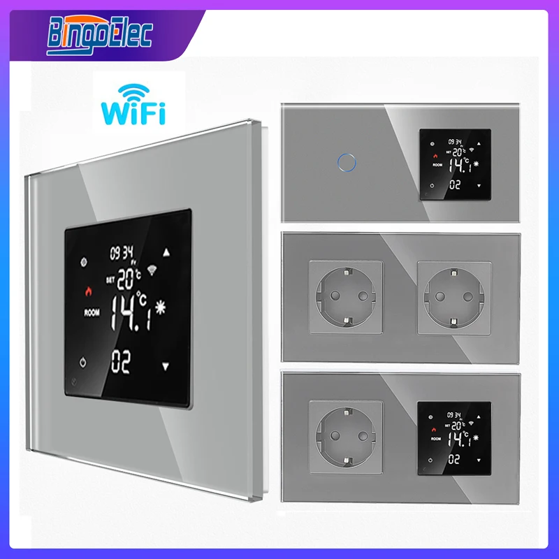 WiFi-Smart-Temperature-Controller-with-Light-Switch-Wall-Socket-WiFi ...