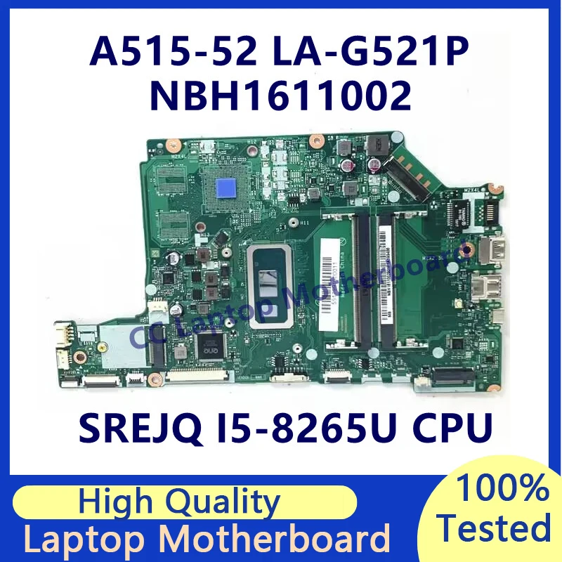 EH5AW-LA-G521P-Mainboard-For-Acer-Aspire-A515-52-A515-52G-Laptop ...