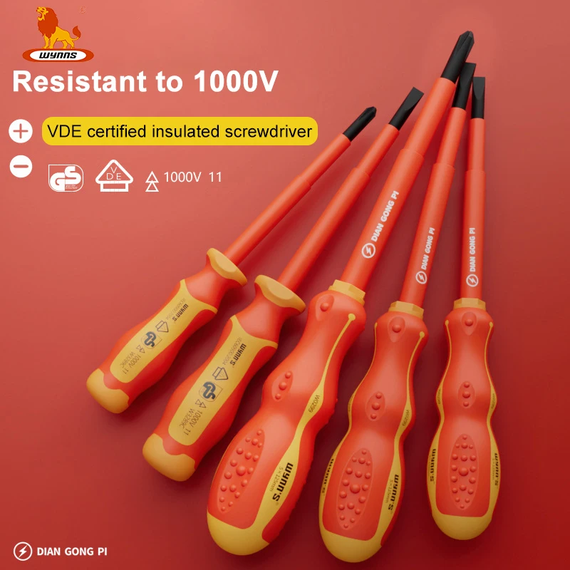 WYNN-S-1000V-VDE-Insulated-Screwdriver-Set-Phillips-Slotted-Screw ...