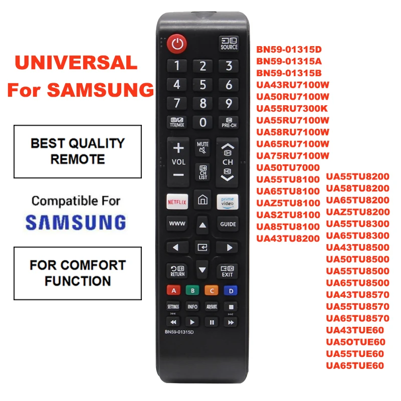 New-Universal-Remote-Control-For-ALL-Samsung-LCD-LED-HDTV-3D-Smart-TV ...