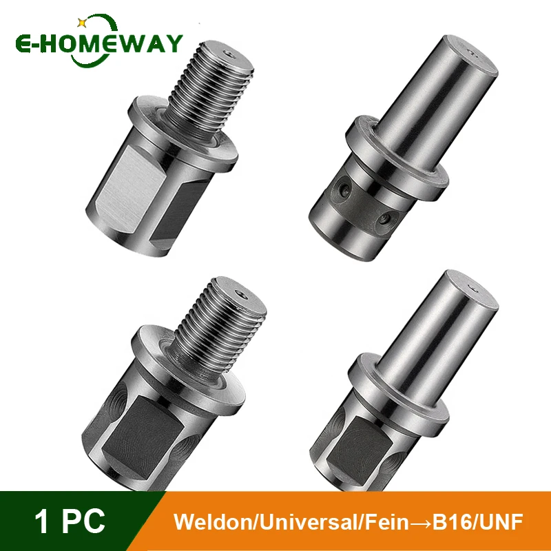 Adaptor 3/4" Weldon/Universal/FEIN-Quickin Shank to B16-Taper-Shaft 1/2 ...