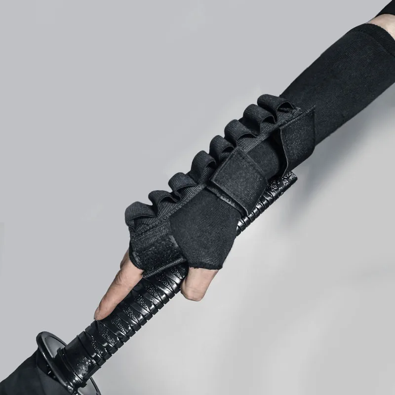 2024 Hip Hop Techwear Tactical Arm Guard Sleeves Detachable Arm ...