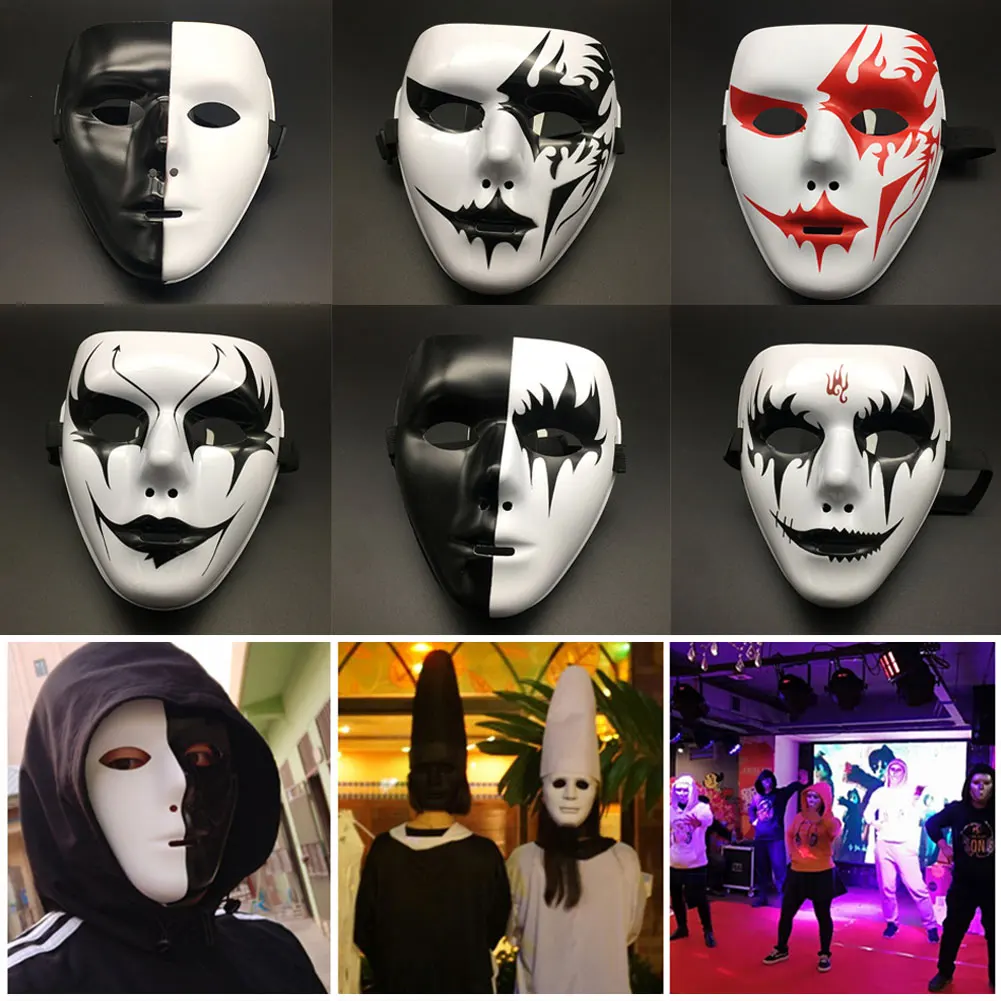 Street Dance Masks Halloween Cosplay Props Masquerade Full Face Mask ...