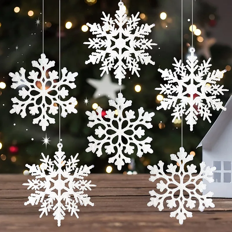 Guirnaldas-de-papel-de-copo-de-nieve-de-Navidad-adornos-colgantes-DIY ...