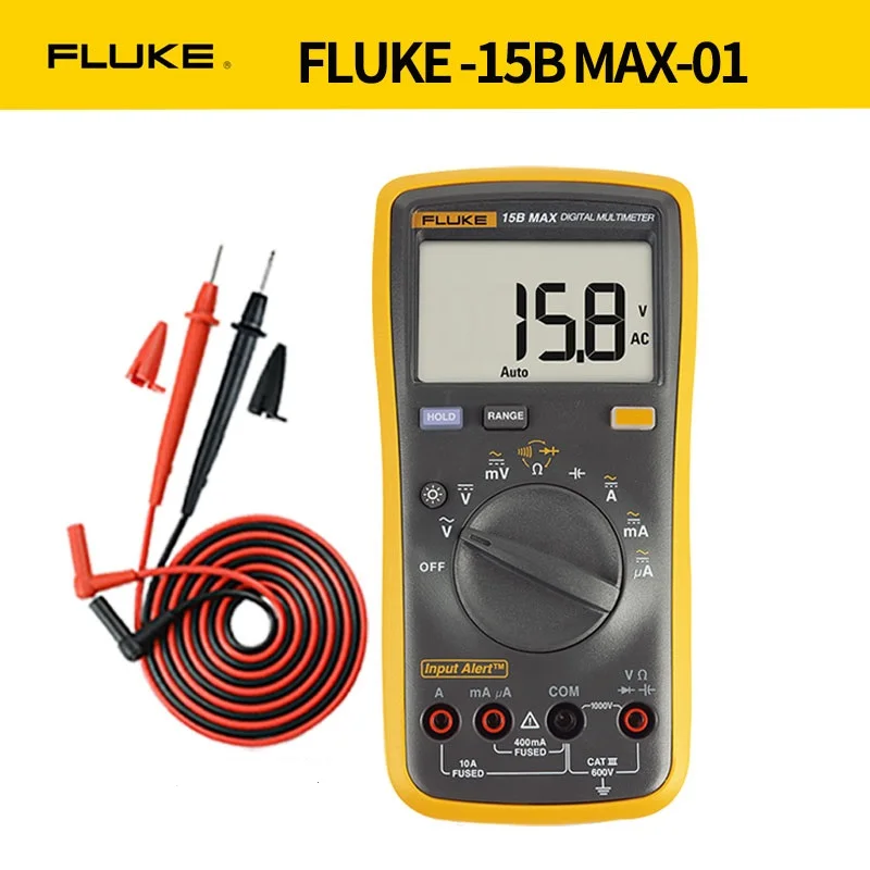 Fluke-15B-Max-Fluke-17B-Max-Digital-multimeter-AC-DC-Voltage-Current ...