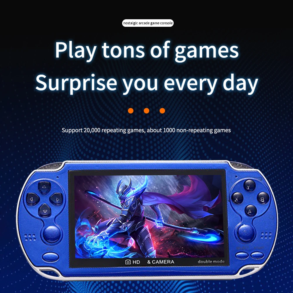 Consola de videojuegos de 8GB, videoconsola portátil con pantalla a ...
