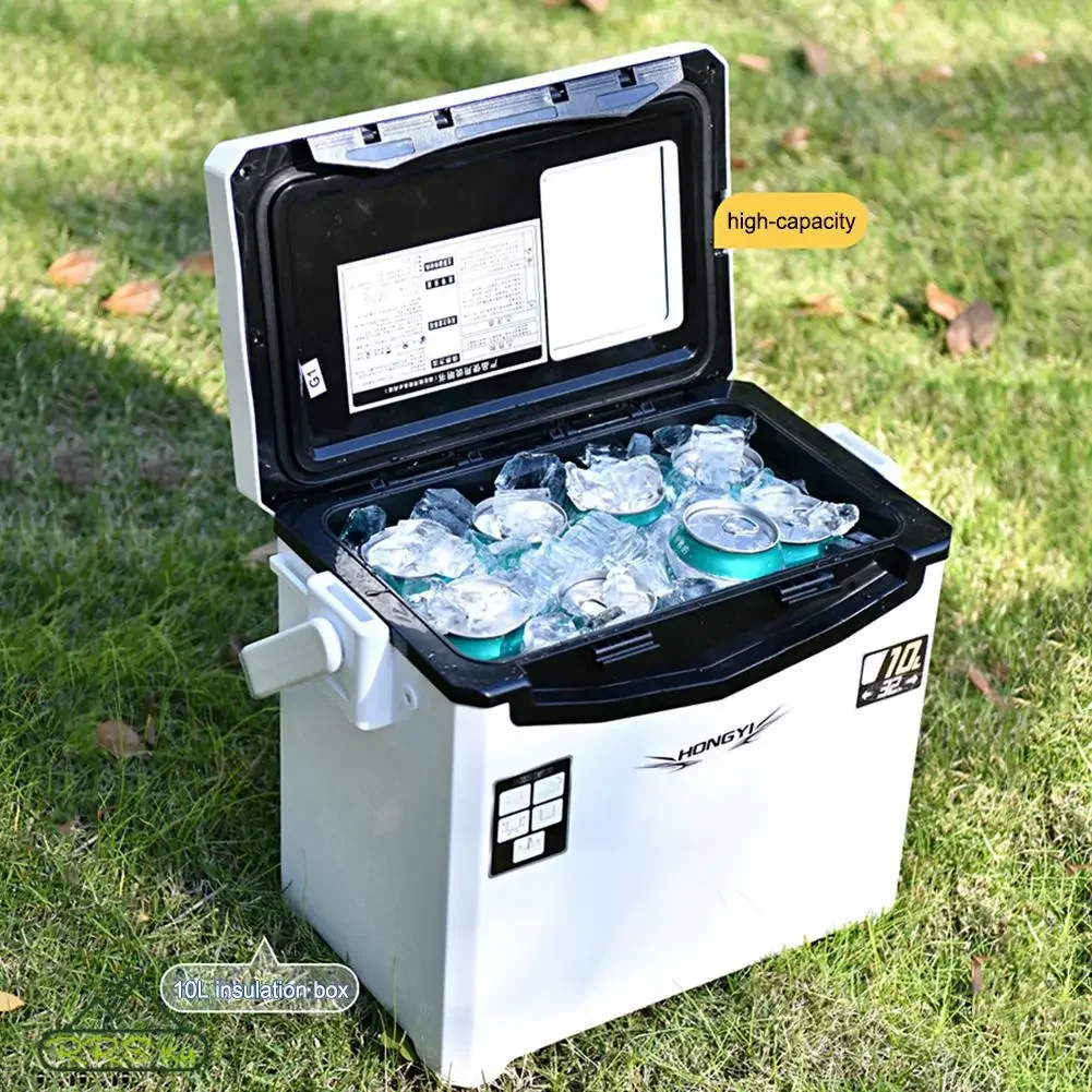 Refrigerator-10L-Camping-Portable-Insulation-Refrigeration-Outdoor-Food ...