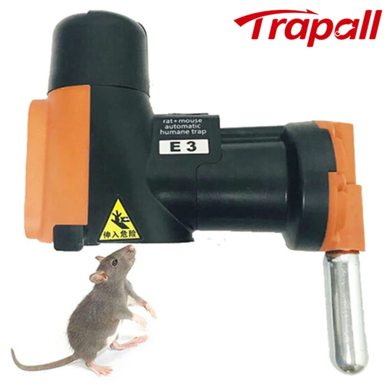 Newest A24 CO2 Portable Easy Multi-catch Mouse&Rat Trap Auto Reset ...