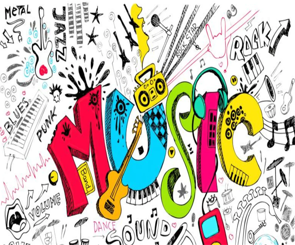 Music Notes Graffiti Png